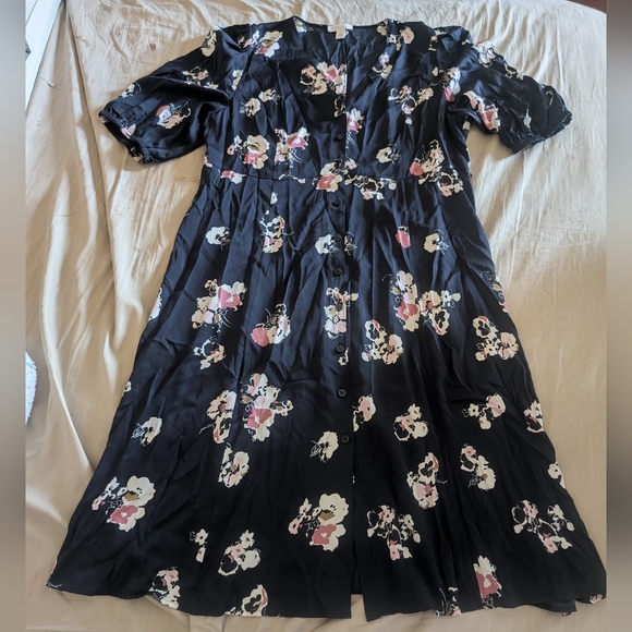 Nordstrom | Dresses | Nordstrom Signature Floral Midi Dress | Poshmark